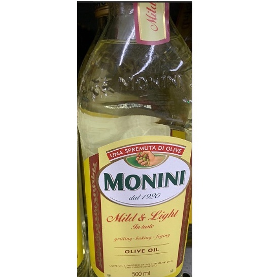 น้ำมันมะกอก Monini ทั้ง 3 สูตร Mild Light Anfora และ Extra Virgin โมนี ...