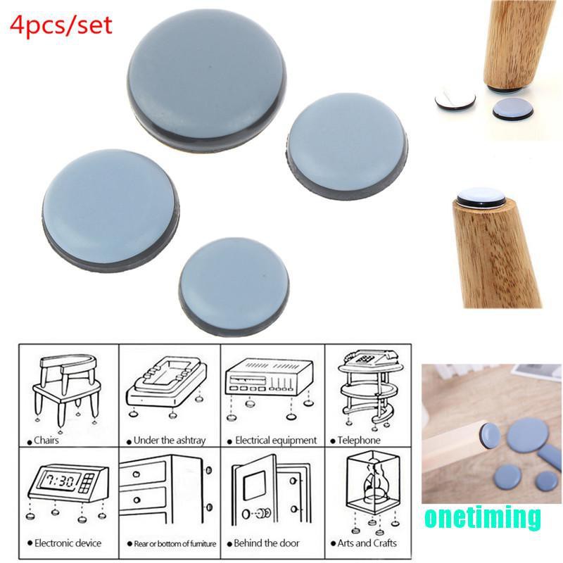 Otth 4pcs Furniture Slider Pad Chair Leg Base Table Corner Feet ...