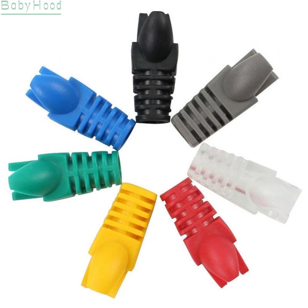 Big Discounts100Pcs Multicolour Adapter Cover Network Cable Plugs ...