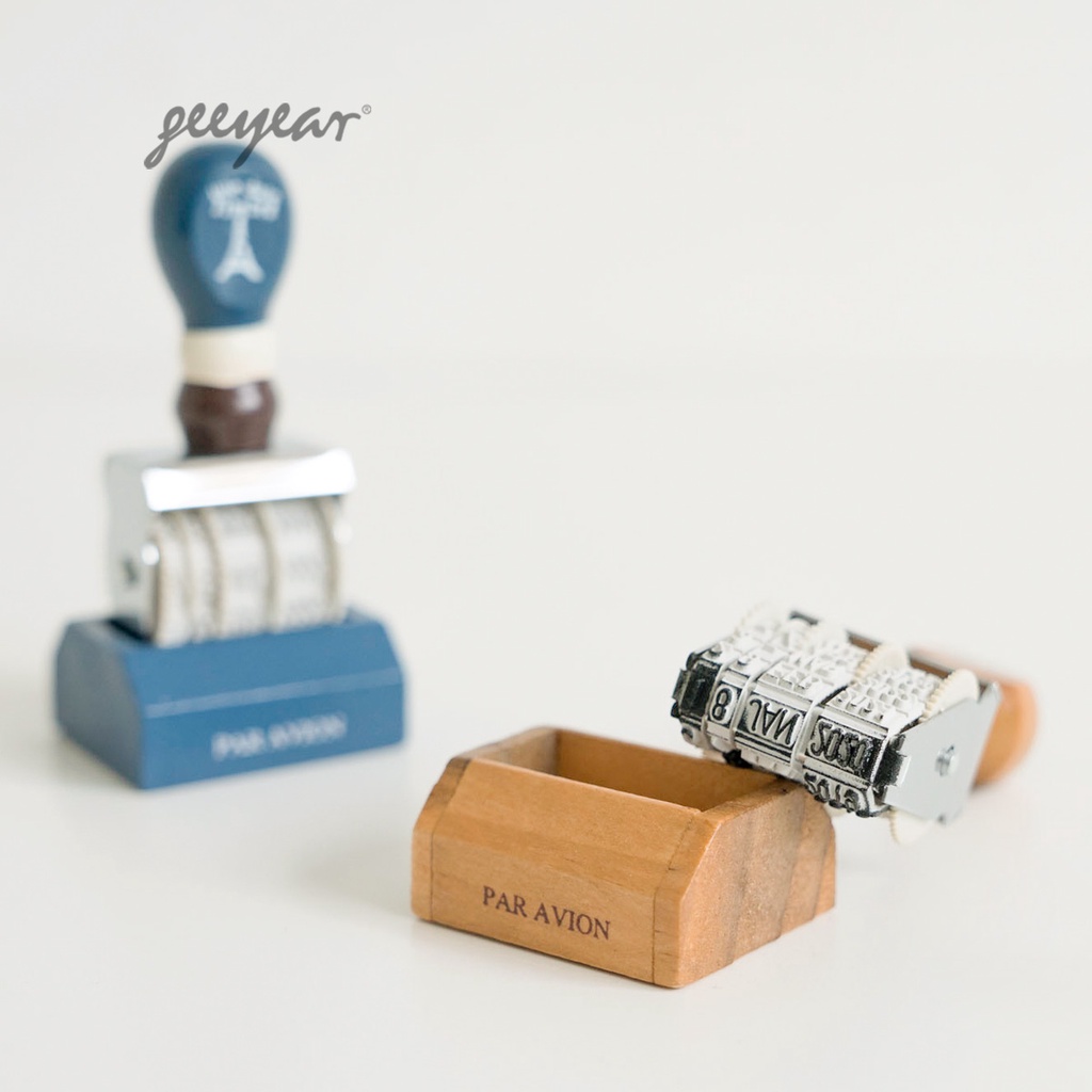 เครื่องเขียนจินยี่ zakka-สไตล์ บัญชีมือDIYเครื่องมือช่าง เลียนแบบย้อนยุคประทับ ด้ามไม้ ตลอดเวลา ...