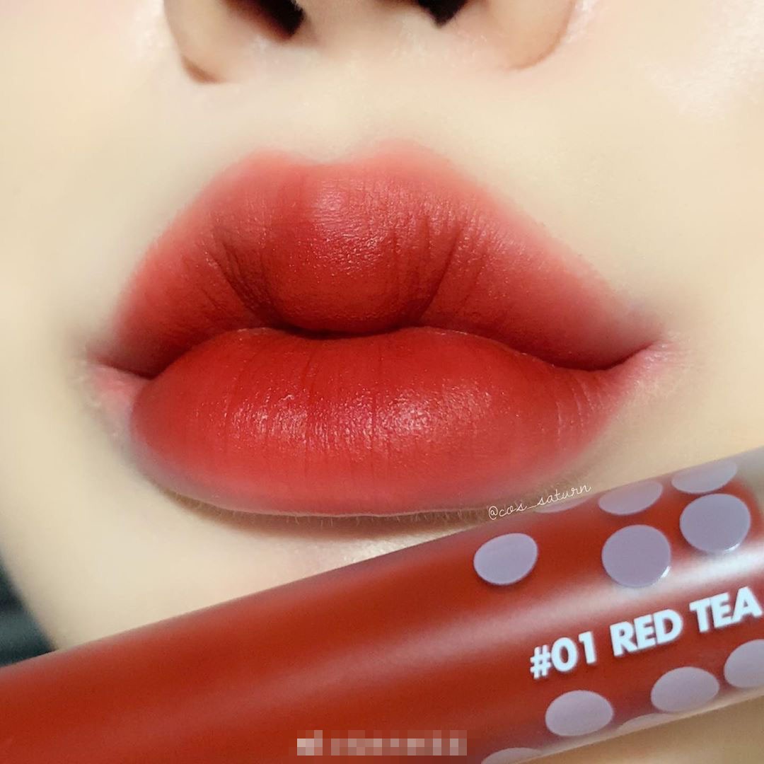 ลิปสติก，ให้ความชุ่มชื้น，สีที่ขายดีที่สุด，สีชานม，ย้อนยุคKorea ROMAN ...