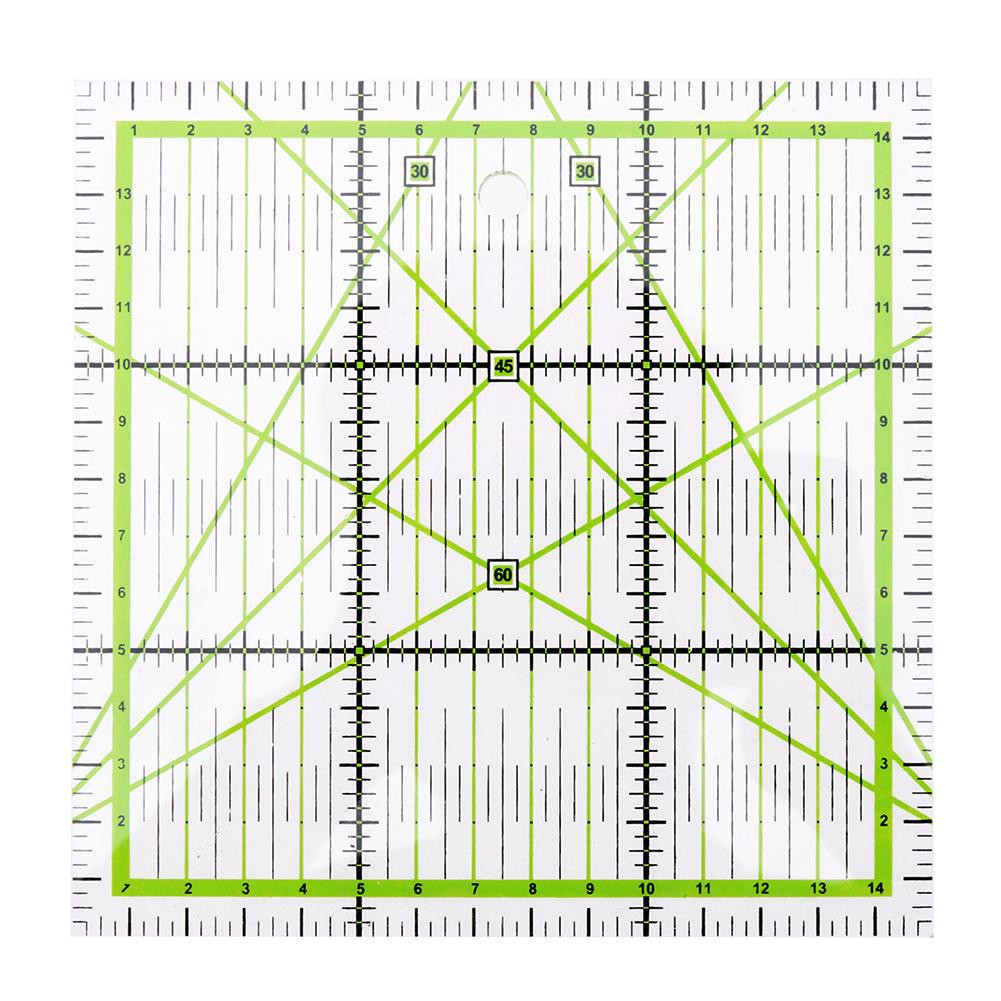 ACT Square Patchwork Feet Tailor Yardstick Cloth Cutting Quilting ...