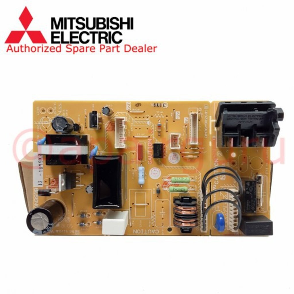 Mitsubishi รหัส E22F45440 (E12C67440) POWER P.C.BOARD แผงบอร์ดแอร์ เมน ...