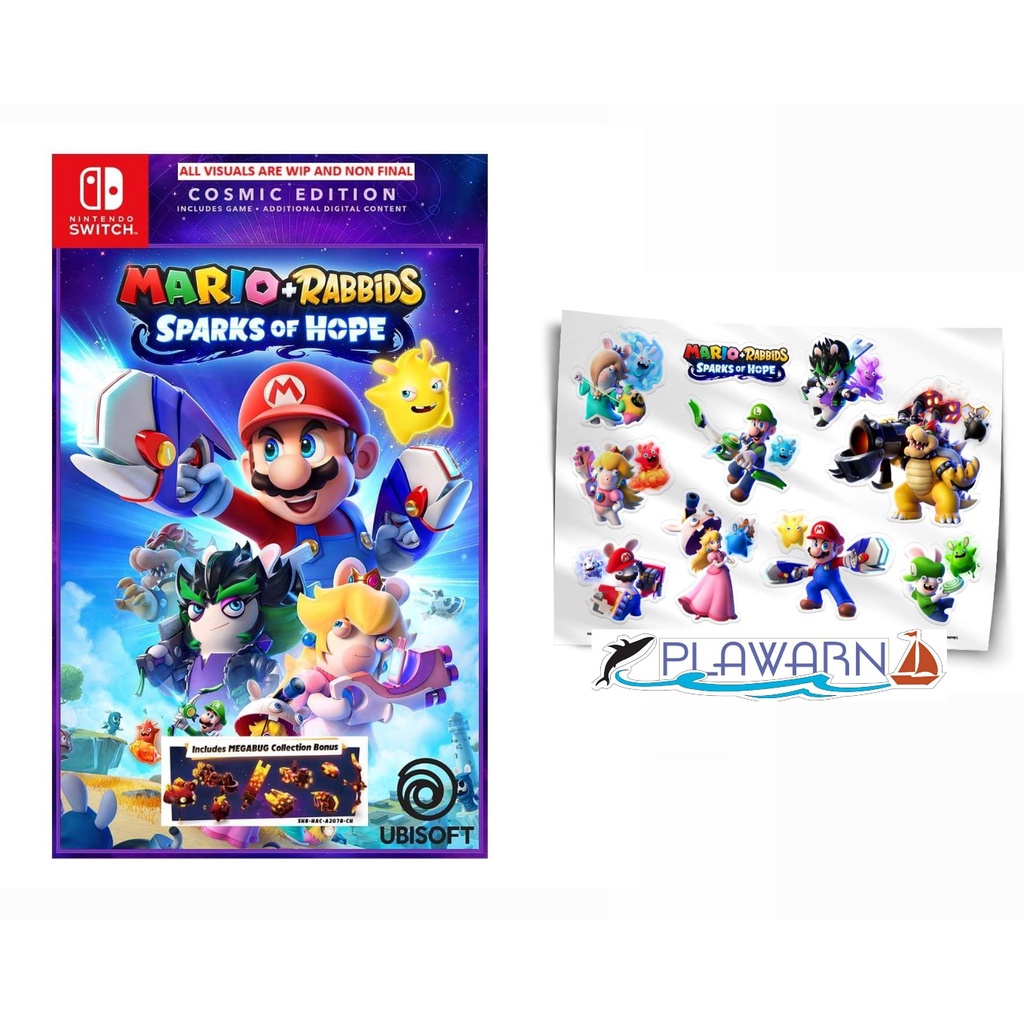 พร้อมส่ง Nintendo Switch NS MARIO RABBIDS SPARKS OF HOPE COSMIC EDITON ...