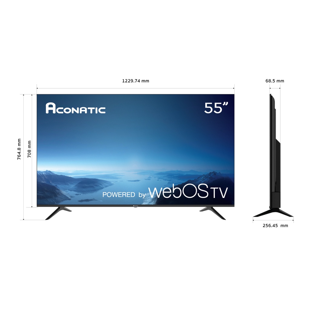 Aconatic Smart TV 4K HDR สมาร์ททีวี 55 นิ้ว รุ่น 55US200AN WebOS TV ...