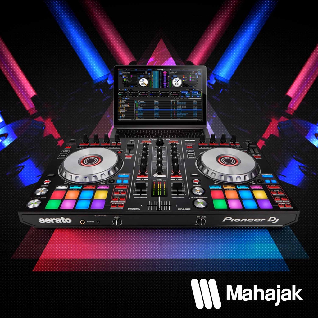 Pioneer DJ DDJ-SR2 Portable 2-channel controller for Serato DJ Pro ...