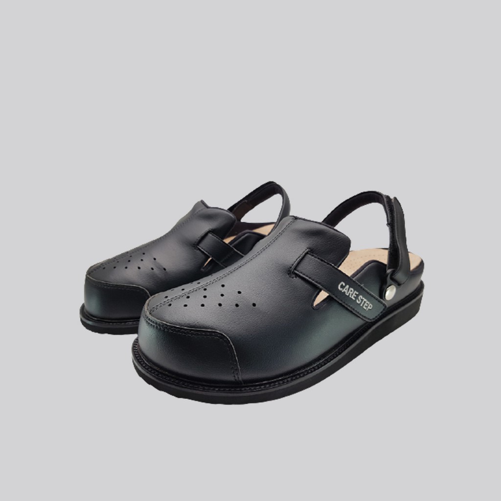 Care Step รองเท้าสุขภาพ รองเท้าสุขภาพสำหรับคนทั่วไป และสำหรับผู้ป่วยเบาหวาน รุ่นCSD-003 BKแบรนด์ ...