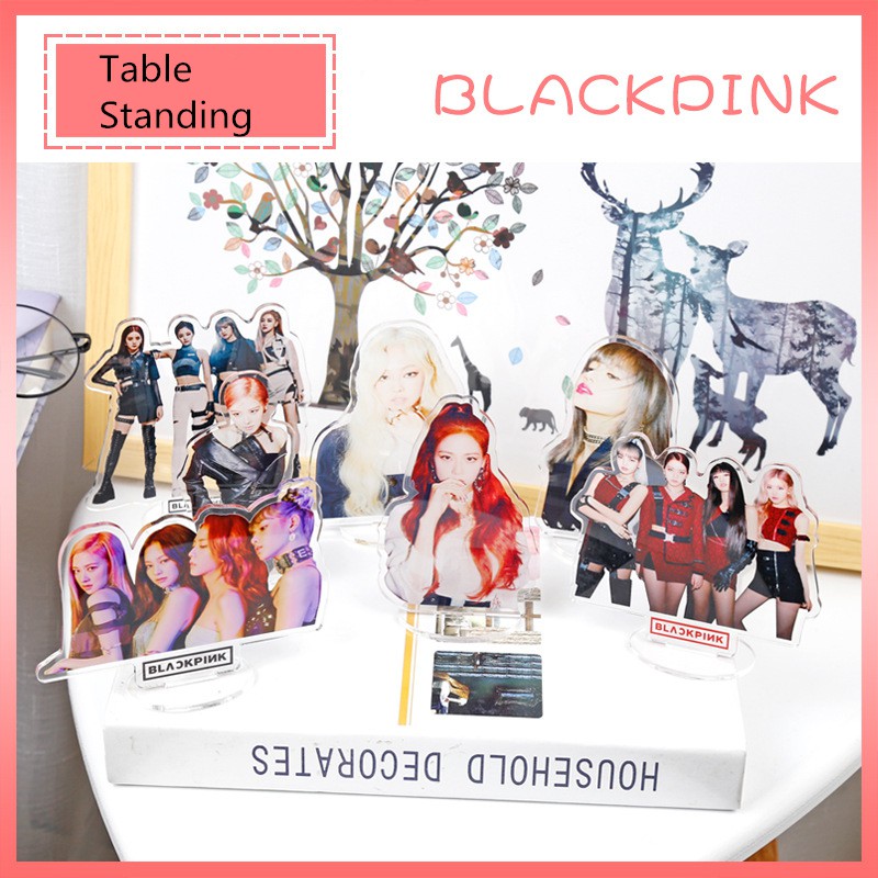 KPOP BLACKPINK Acrylic Desk Standing Table Décor - rahasiamode.th ...