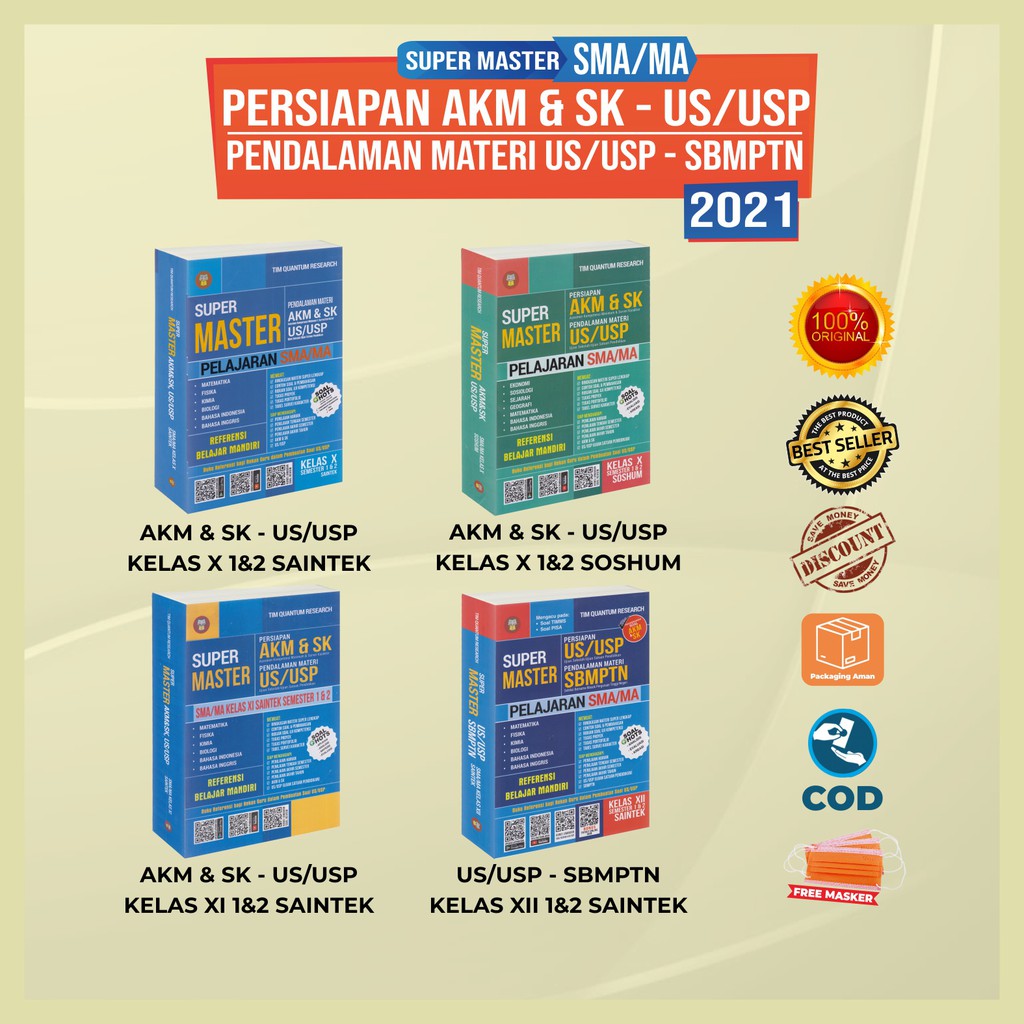 Akm หนังสือ: Super Master - Super Master Saintek Soshum Learning-Akm ...