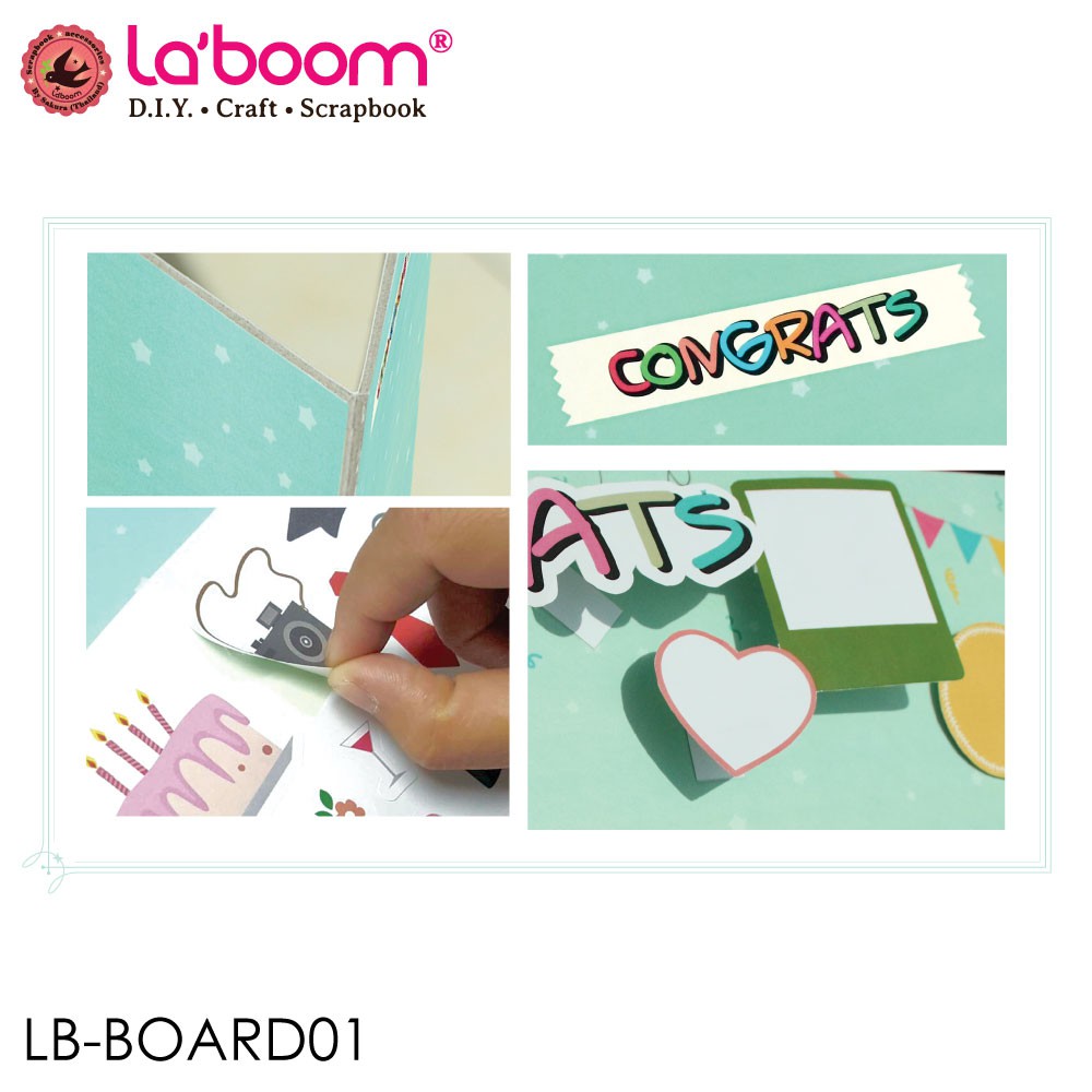 Laboom (ลาบูม) โฟโต้บอร์ด ลาบูม รหัส LB-BOARD01 - sakuraproductsth - ThaiPick