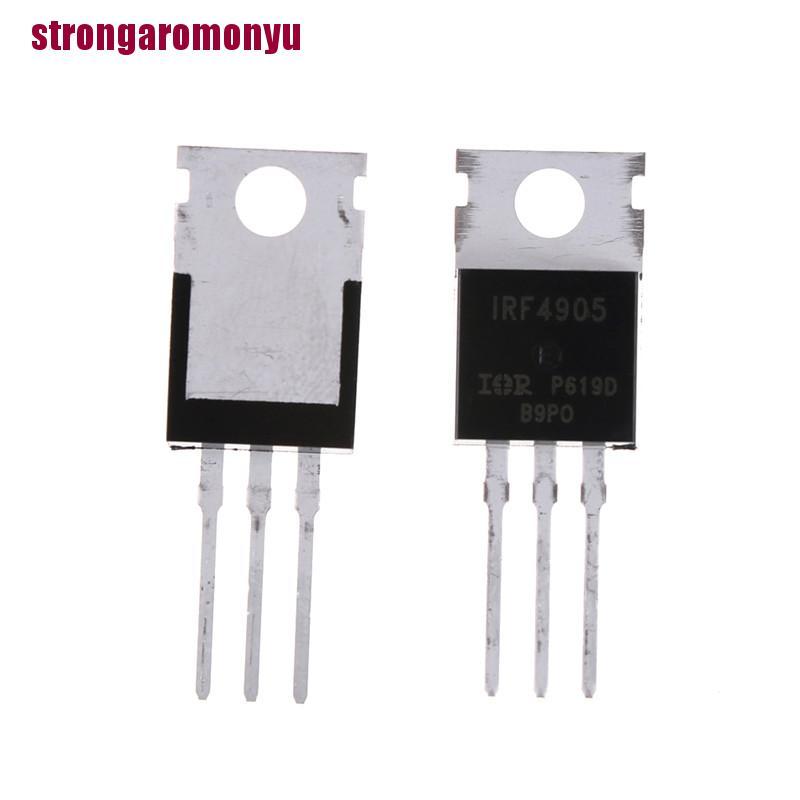 【N979】ทรานซิสเตอร์ IRF4905 IRF4905PBF MOSFET 74A 55V P-Channel IR TO-22 ...