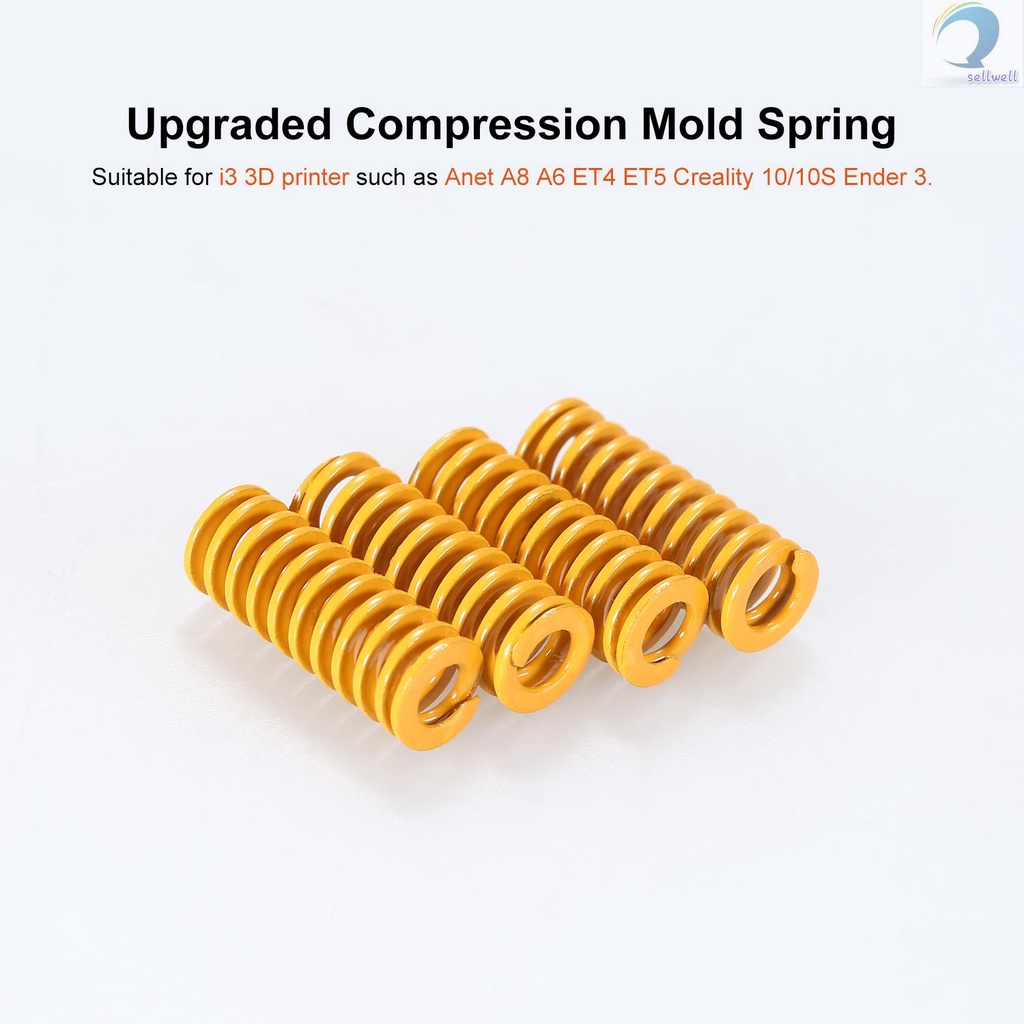 ready stock Aibecy 4pcs Upgrade Heated Bed Die Spring Compression ...