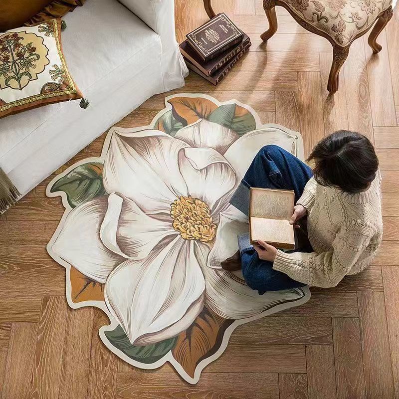 BESTPRO Home Foot Mat Imitation Cashmere Living Room Rugs Non-slip ...