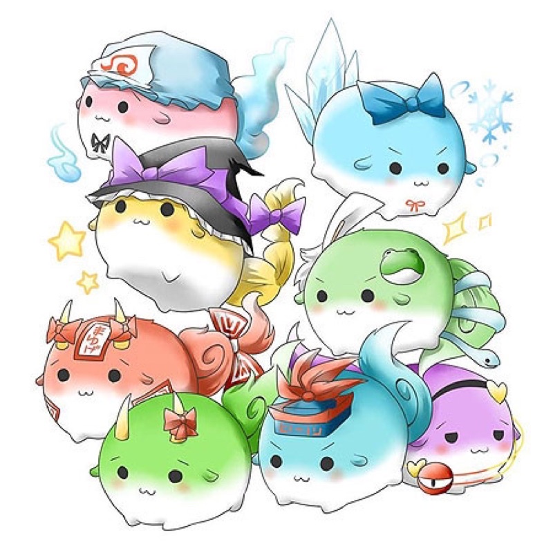 Touhou project [All] Sukusuku Hakutaku Plush | Shopee Thailand