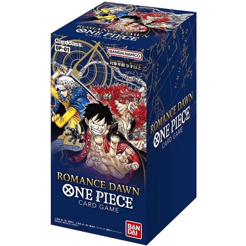 One Piece Card Romance Dawn OP01 Booster Box Shopee Thailand