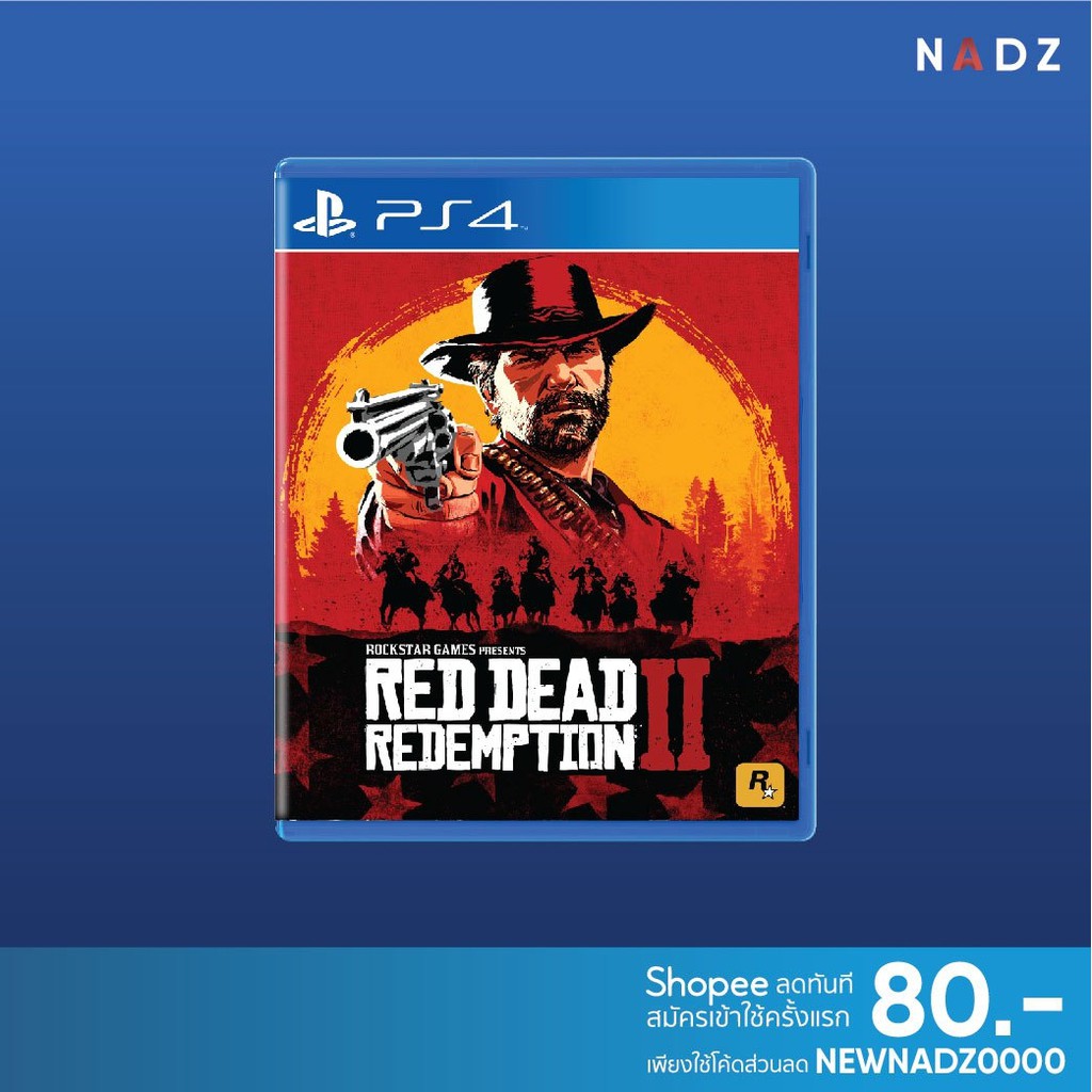 PlayStation 4 Red Dead Redemption 2 (R3)(EN) - nadz.officialshop - ThaiPick