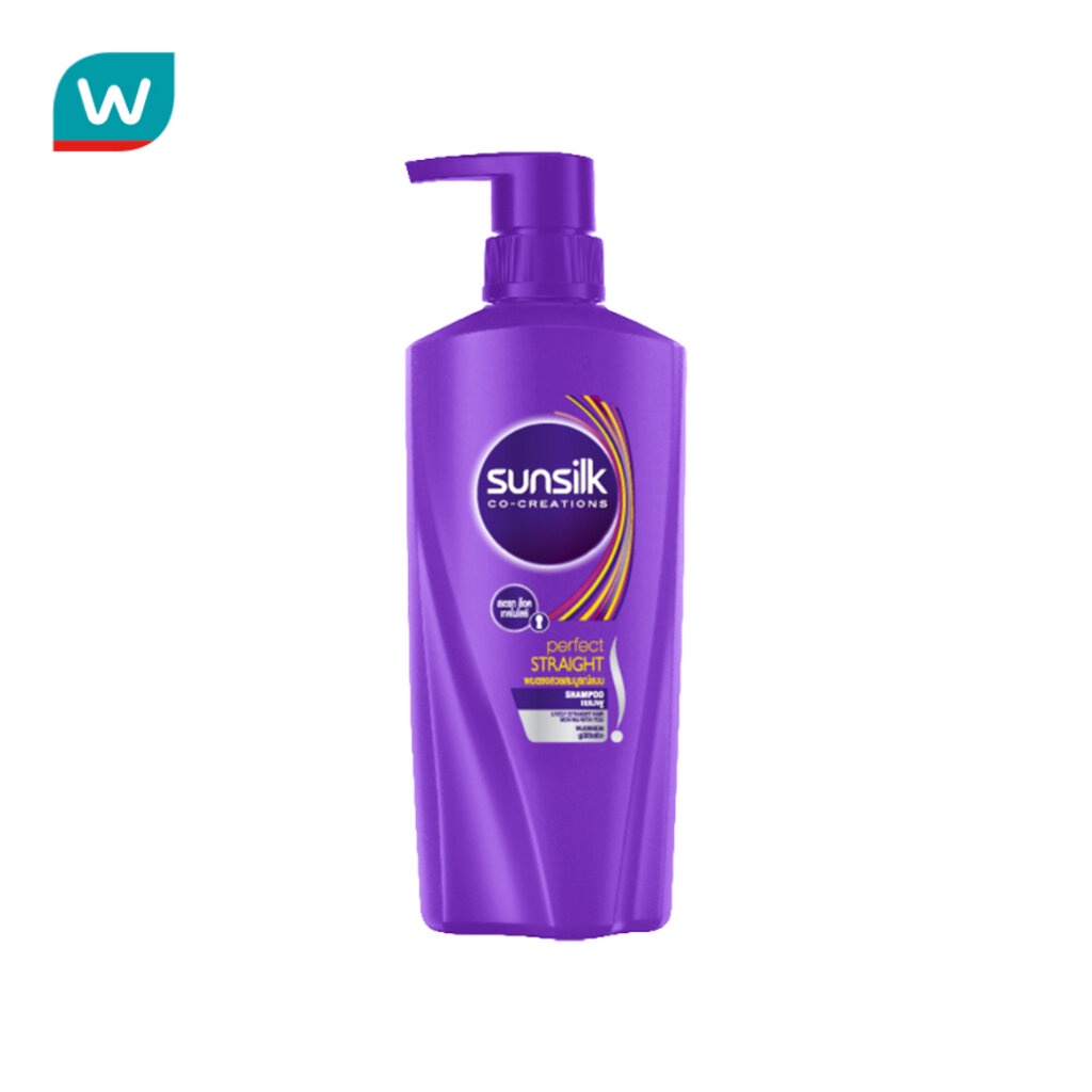 SUNSILK Shampoo Perfect Straight Purple 625ml (2 Bottles) ซันซิล แชมพู ...
