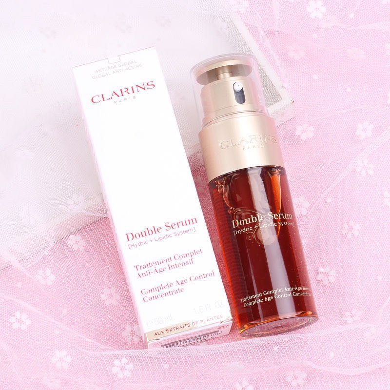 Clarins Double Serum Complete Age Control Concentrate 30ml 50ml 50mlx2 - bnhgy - ThaiPick