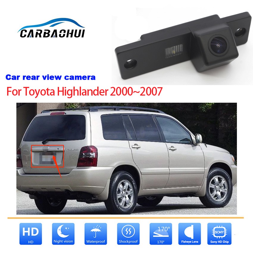 เว็บแคม:Car Rear View Back U Camera For Toyota Highlander 2000 2001 ...