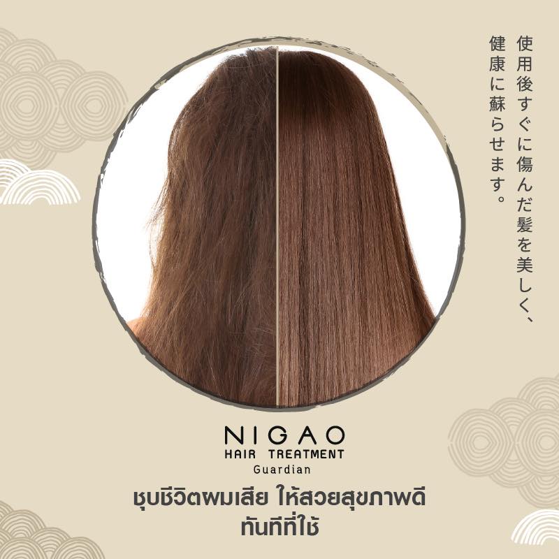 NIGAO Hair Treatment Herbal Rich 450ml. Guardian 500ml. นิกาโอะ ทรีทเม้นท์ เฮอร์บัล ริช การ์ ...