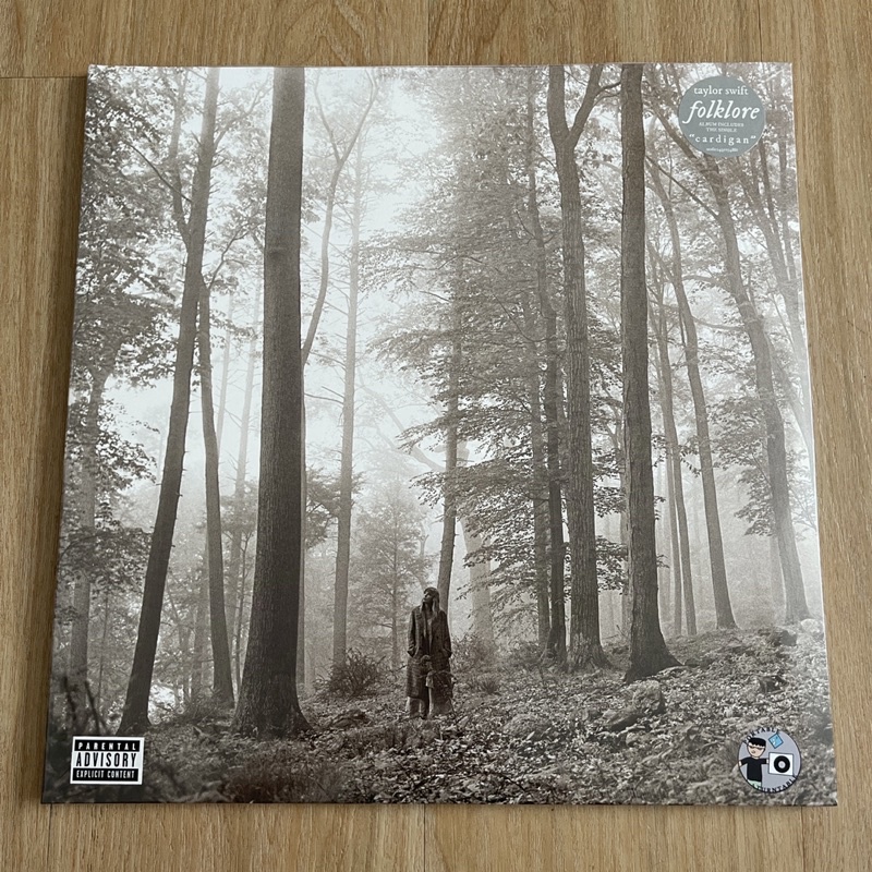แผ่นเสียง Taylor Swift Folklore 2 Vinyl LP Album Deluxe Edition Brown In The Trees แผ่นเสียงมือ ...