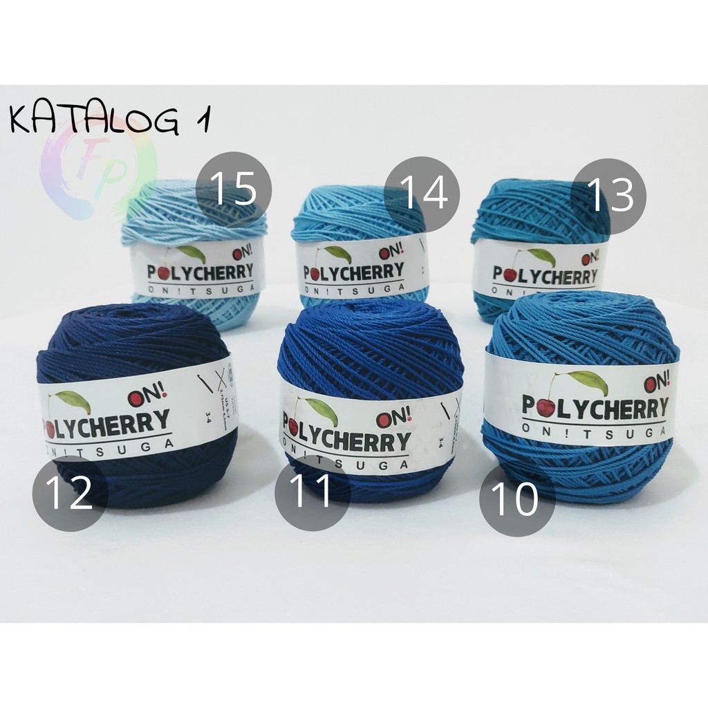 เส้นด้ายถักไหมพรม Polycherry Catalog 1 - tkfannyputra.th - ThaiPick