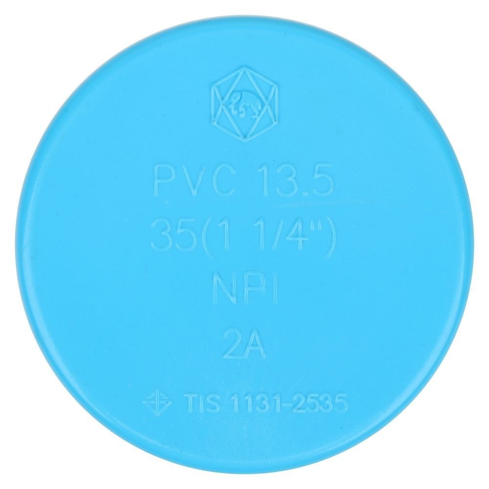 Other piping equipment PVC SOCKET CAP SCG 1 1/4" LITE BLUE Pipe fitting ...
