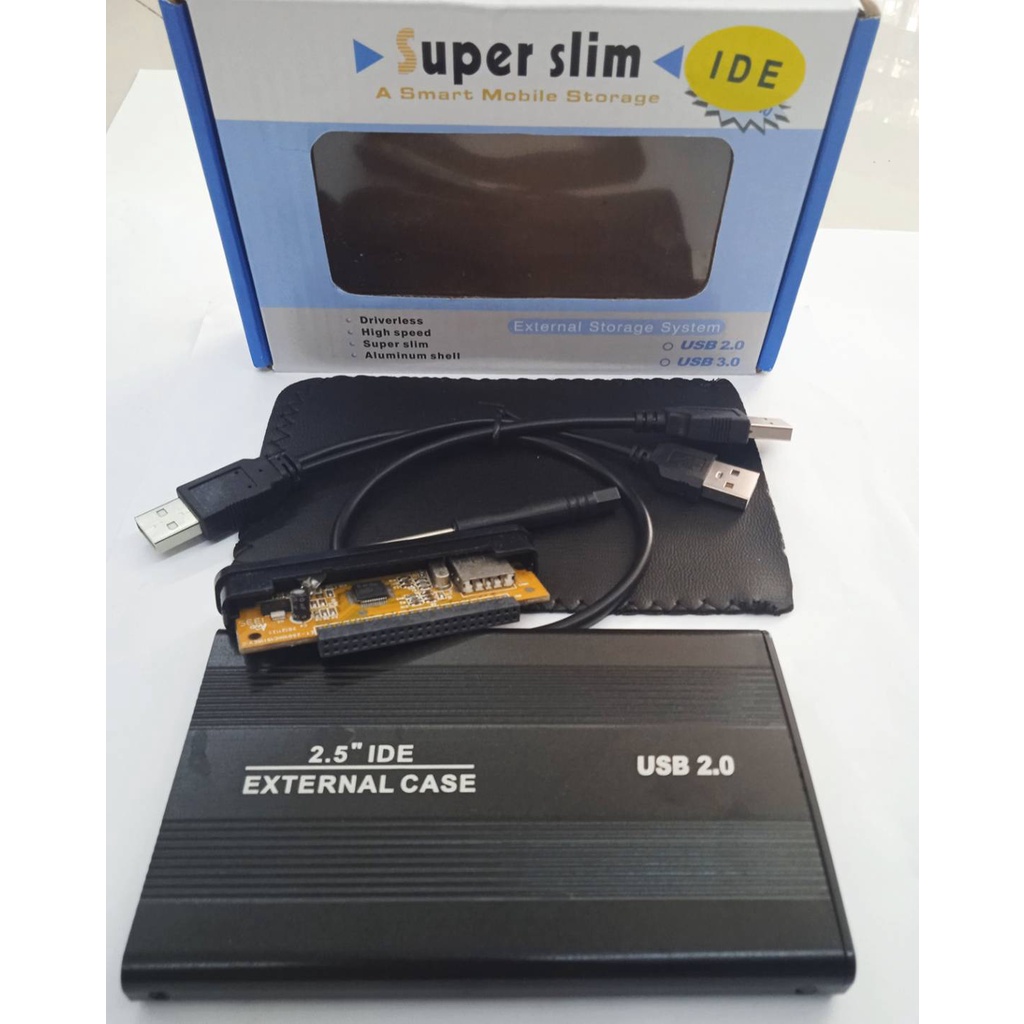 BOX IDE EXTERNAL IDE 2.5" BOX2.0 กล่องใส่ฮาร์ดดิส บล็อคใส่ฮาร์ดดิส กล่อง2.5IDE กันกระแทกฮาร์ดดิส ...