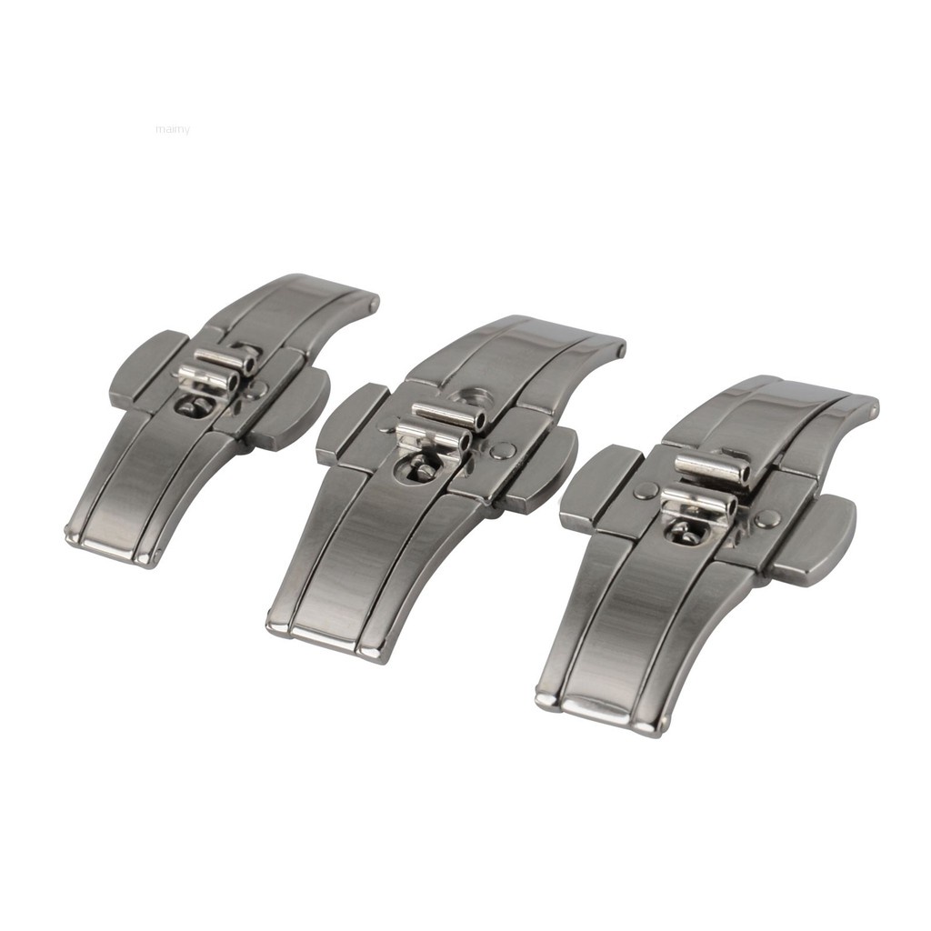 maimy 1Pc 182123mm Push Button Hidden Butterfly Clasp Buckle สำหรับสาย ...