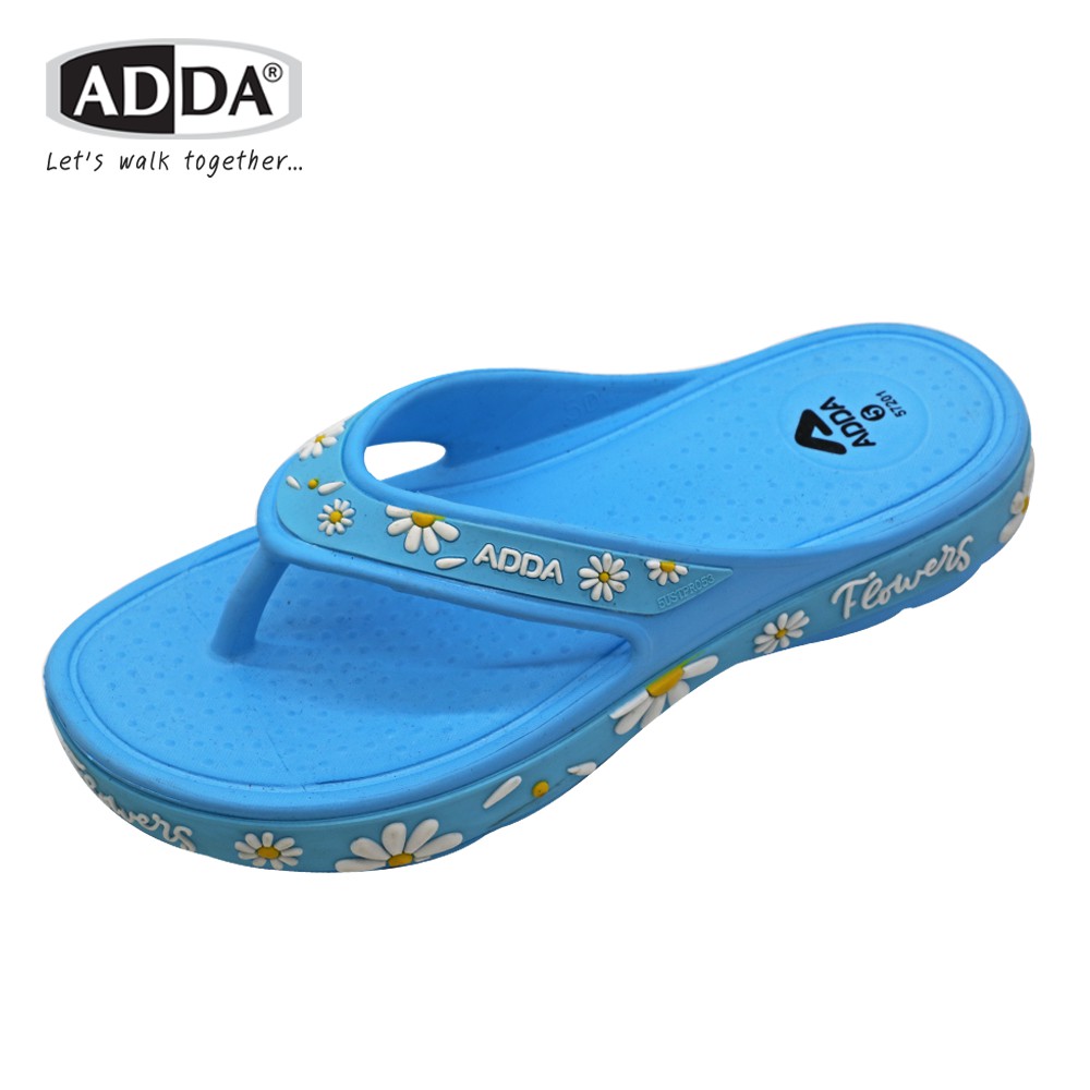 ADDA รองเท้าแตะ สำหรับผู้หญิง แบบหนีบ รุ่น57204W1 (ไซส์ 4-6) - adda ...