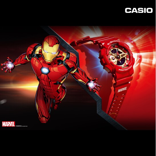 Casio G-SHOCK Resin Watch นาฬิกาผู้ชาย Avengers Limited Edition Watch ...
