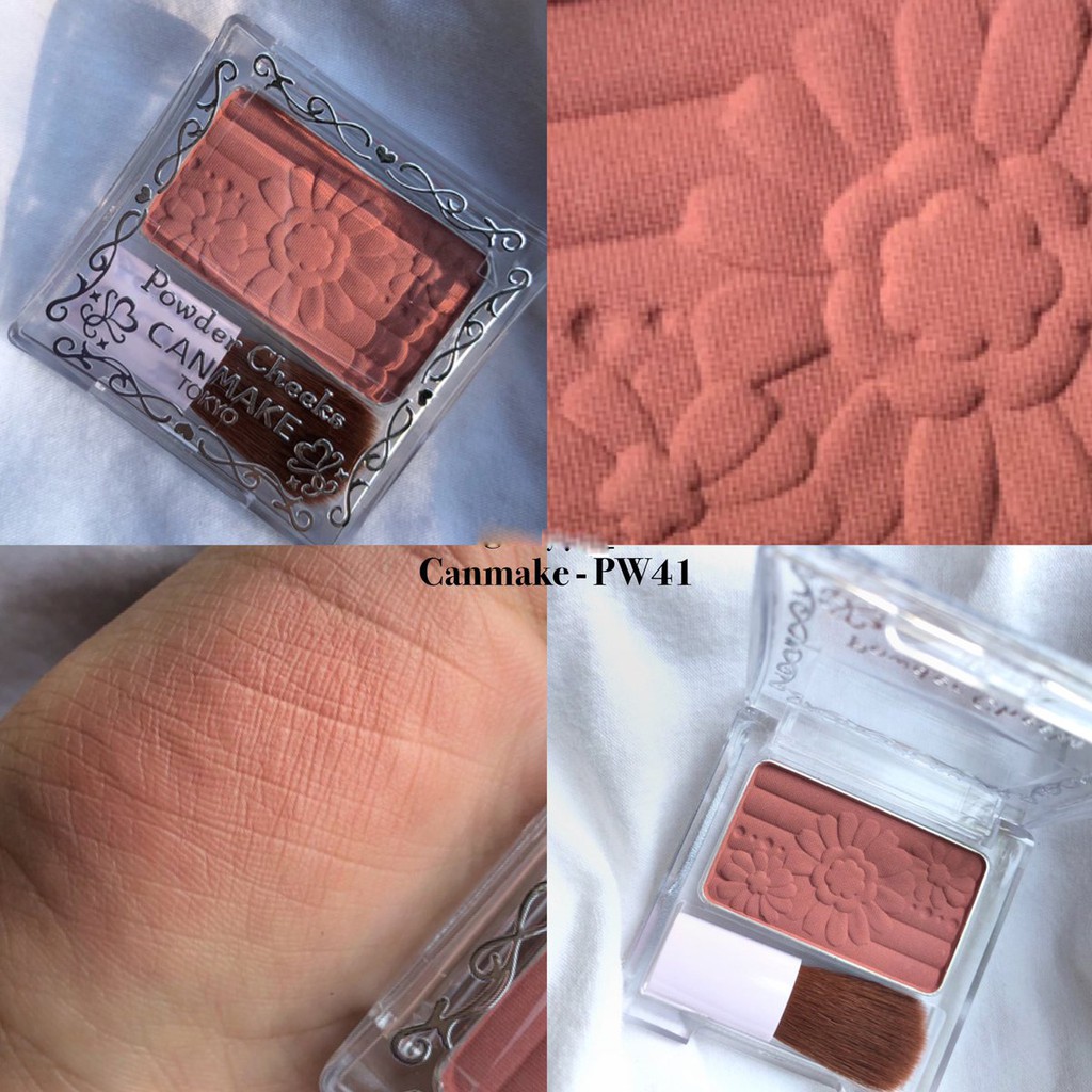 Canmake Powder Cheeks 4.4g #PW41 Antique Rose - tohkrengpang - ThaiPick