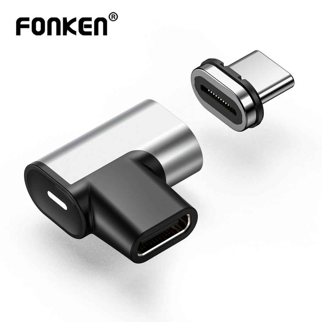 Fonken Magnetic Cable Plug Tip Usb Cable Connector Type C Magnetic ...