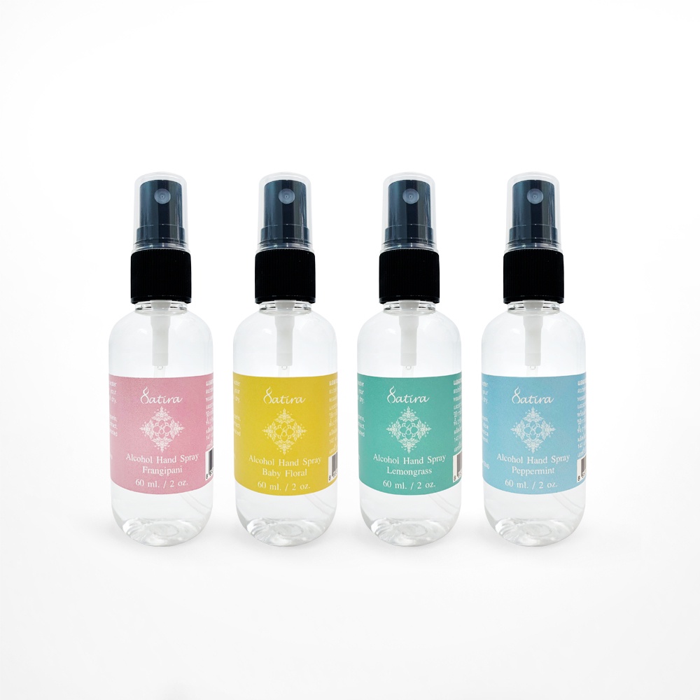 Satira Multipurpose Alcohol Spray SET แอลกอฮอล์ สเปรย์ เซ็ท ผลิภัณฑ์ทำ ...