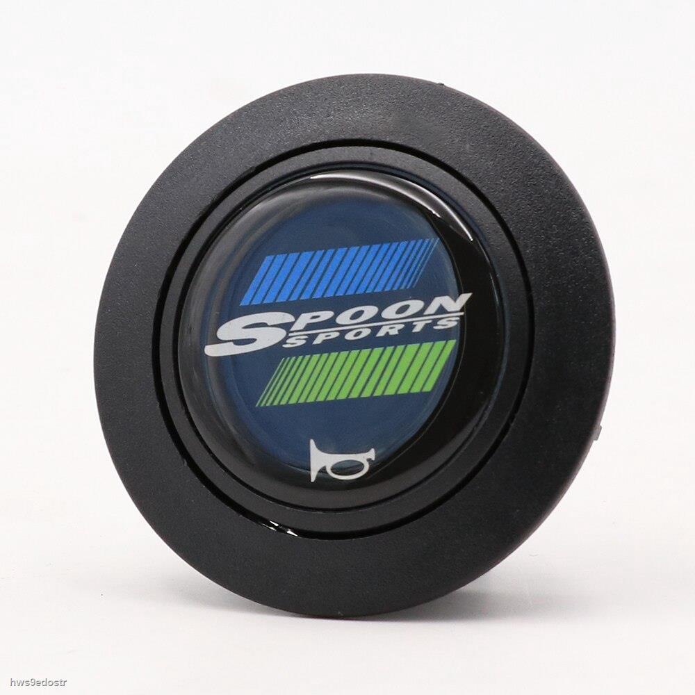New Spoon Sport Steering Wheel Horn Button Racing Horn Switch Push ...