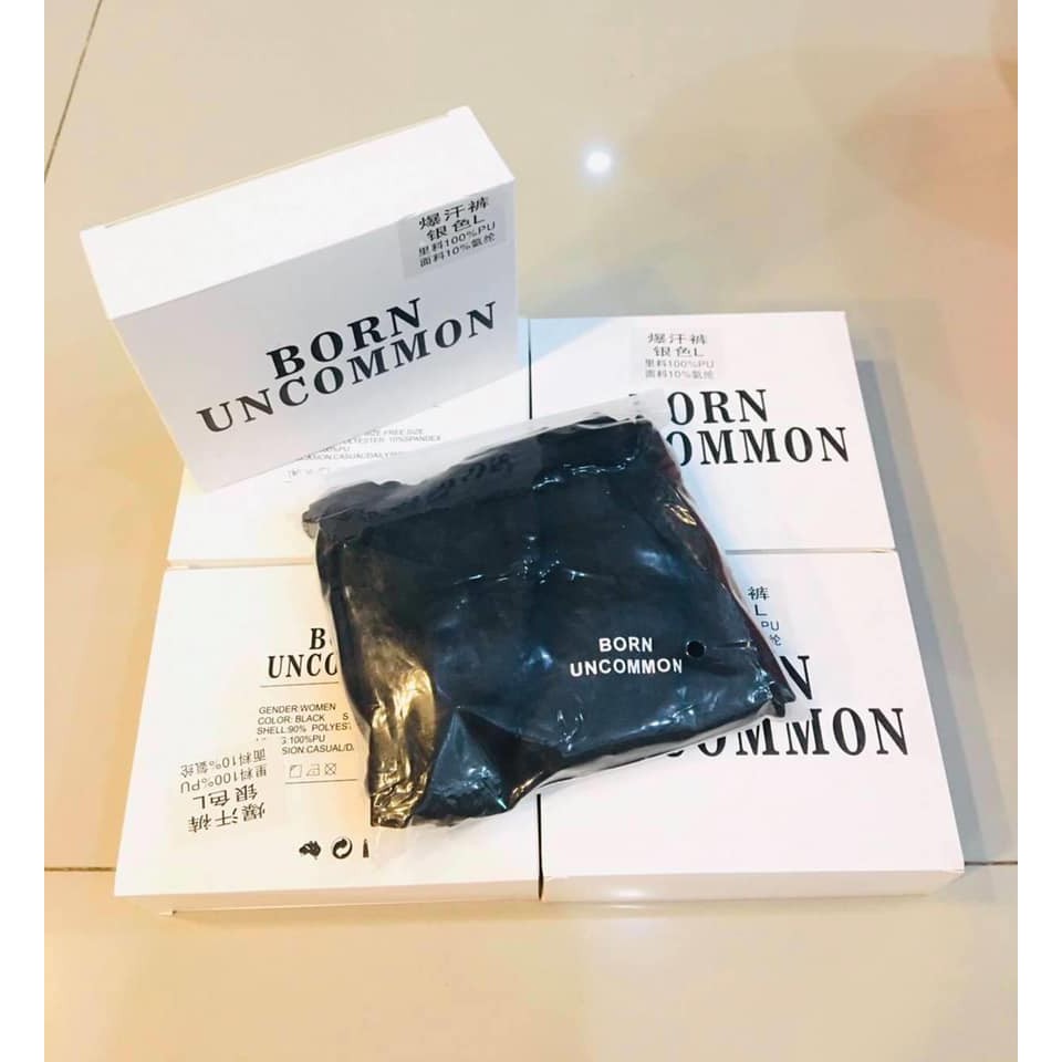 พร้อมส่ง ????????กางเกงรีดไขมัน ขาสั้น "Born Uncommon" - kaventan ...