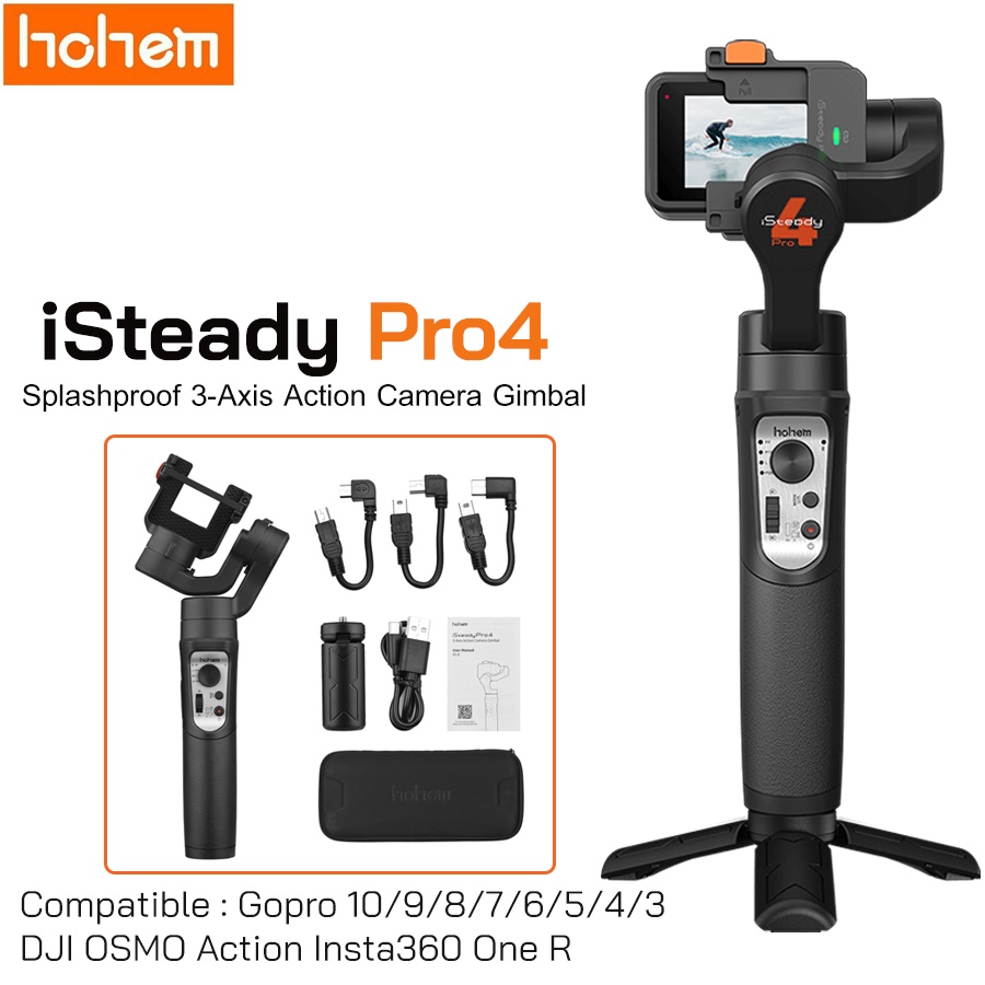 NEW มีสินค้า INKEE FALCON Plus 3-Axis Action กล้อง Handheld Gimbal ...