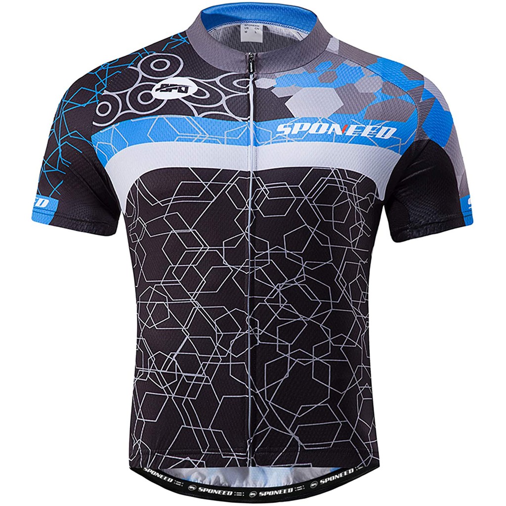 『READY STOCK』 Men's cycling sports shirt top cycling Shirt Short Sleeve ...