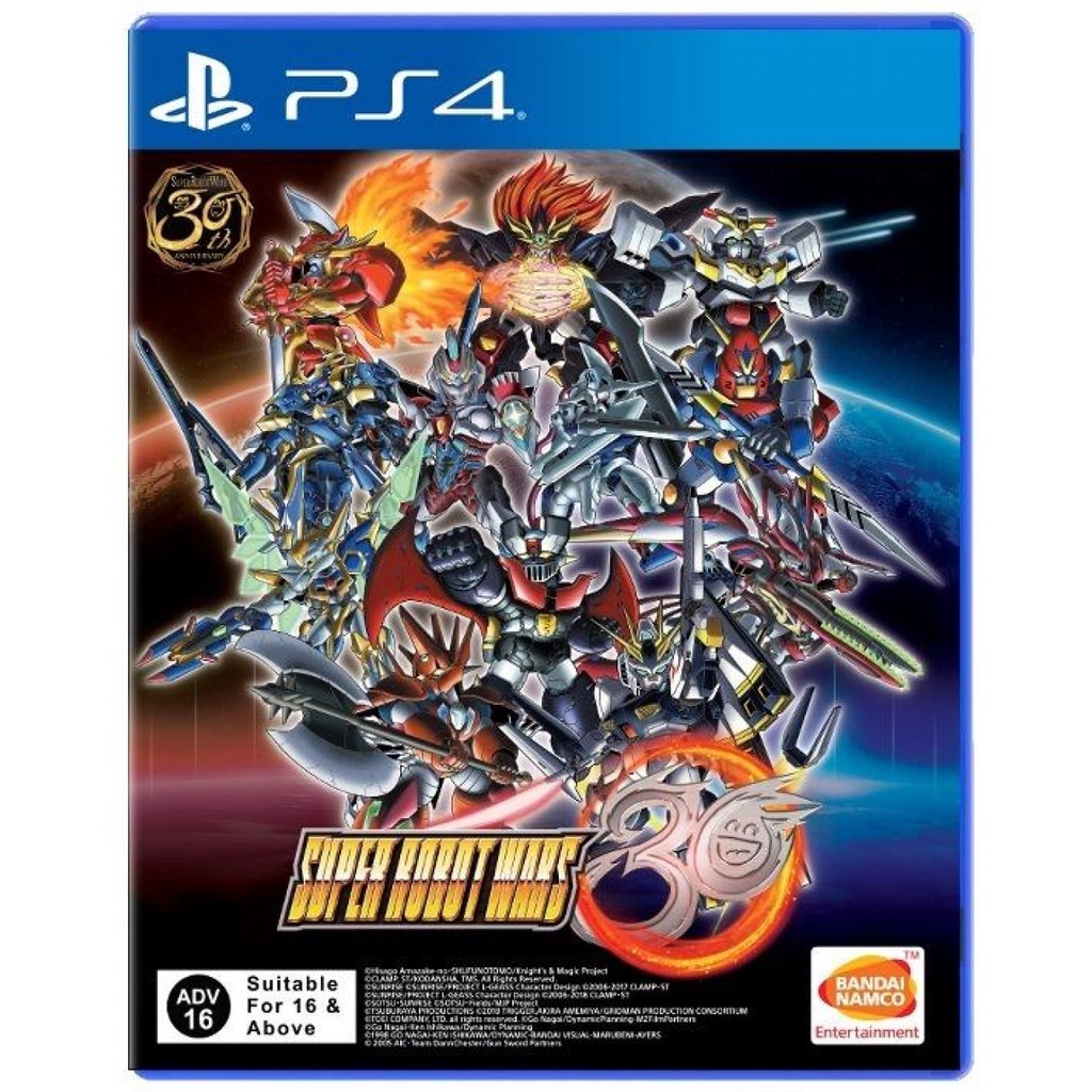 PS4 SUPER ROBOT WARS 30 (ENGLISH) (เกมส์ PlayStation 4) - classic_gameofficials_lv.02 - ThaiPick