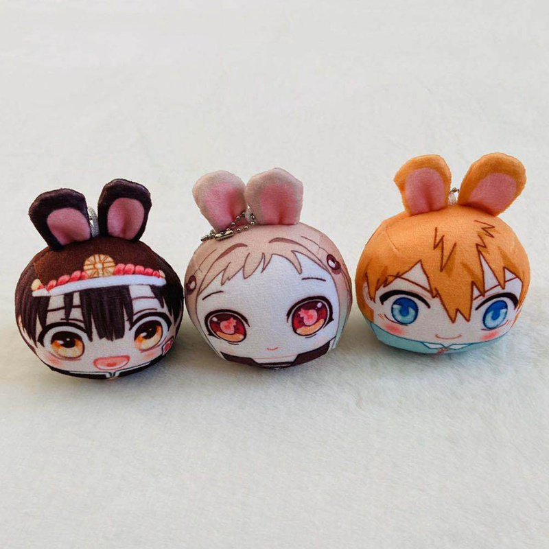 Cos Anime Peripheral Bound Juvenile Hanako Jun Rabbit Ear Buns ...