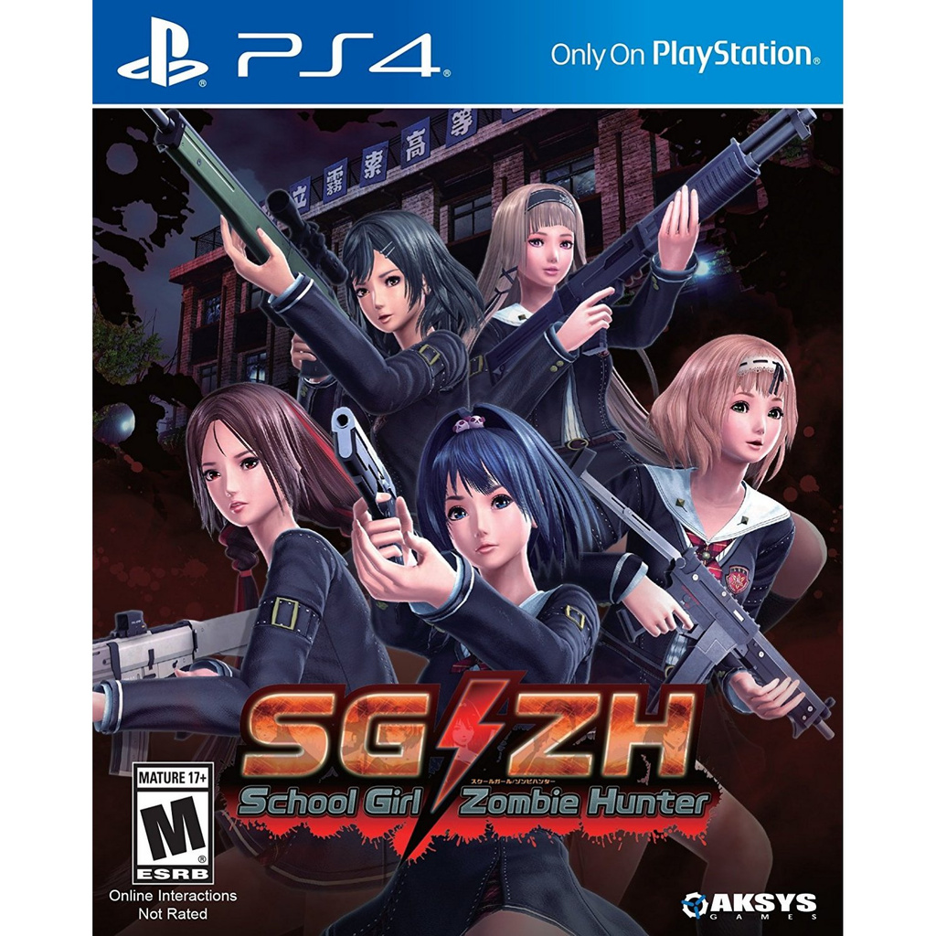 PS4 SG/ZH: SCHOOL GIRL ZOMBIE HUNTER (เกมส์ PlayStation 4 ...