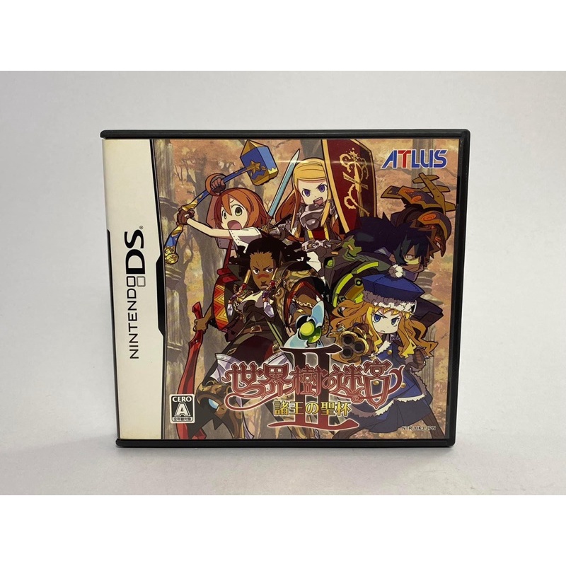 ตลับแท้ Nintendo DS (japan) NDS Sekaiju no Meikyuu 2: Shoou no Seihai ...