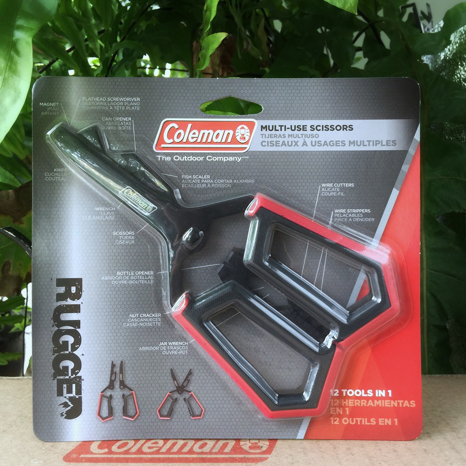 COLEMAN Multi-Use Scissors กรรไกรอเนกประสงค์ โคลแมน กรรไกร แคมปิ้ง ...