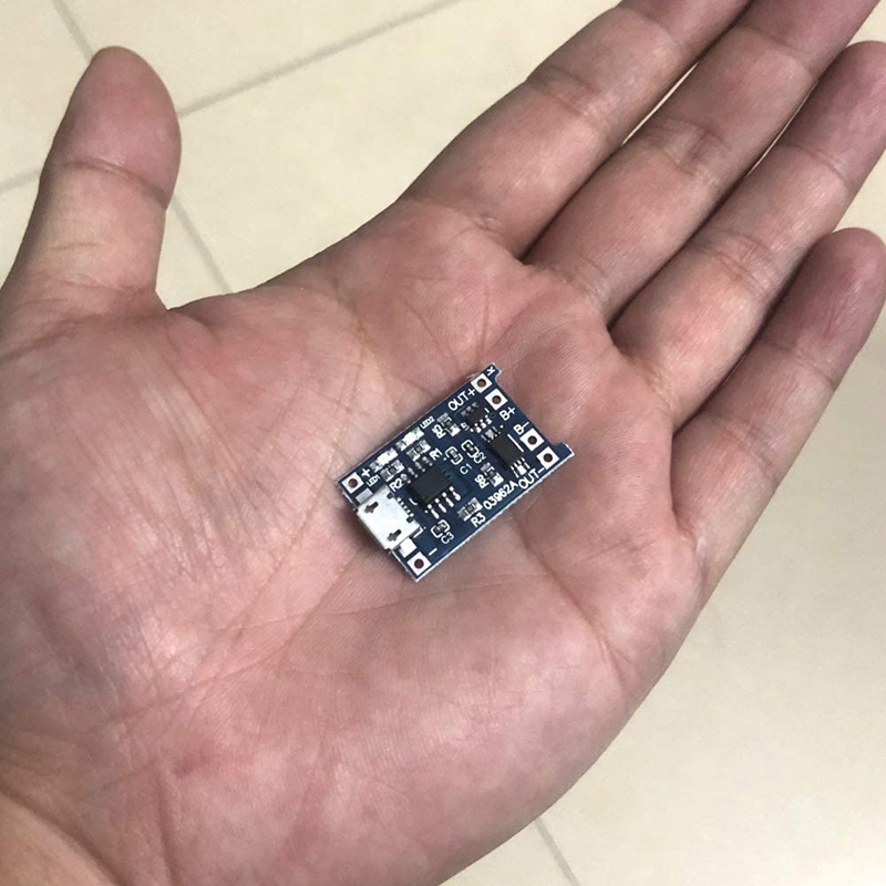 บอร์ดชาร์จแบตเตอรี่ TP4056 18650 BMS 5V Micro-USB 1A สําหรับ 18650 6 ...