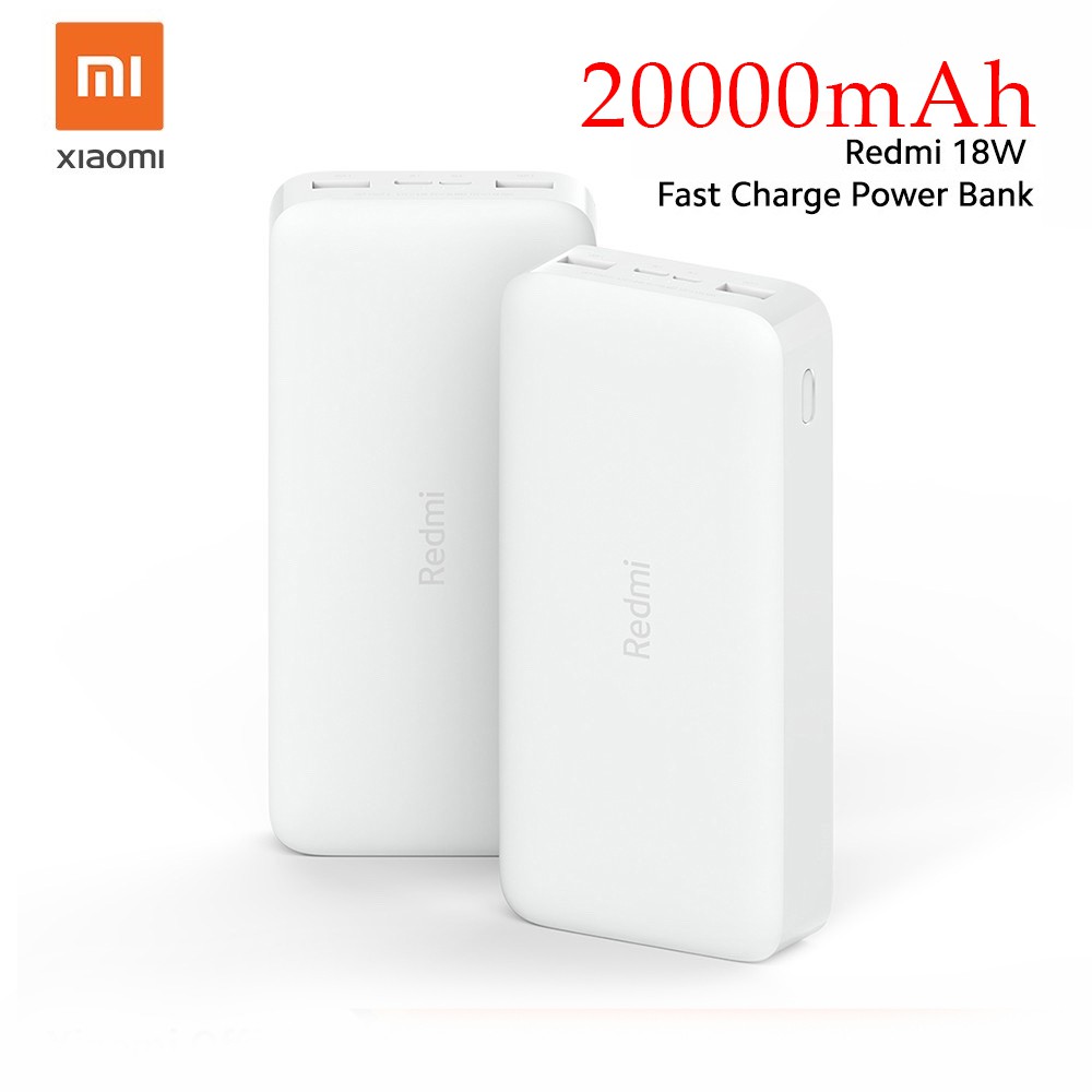 Xiaomi Mi 20000mAh Redmi 18W Fast Charge Power Bank-Xiaomi Mi 10000mAh ...
