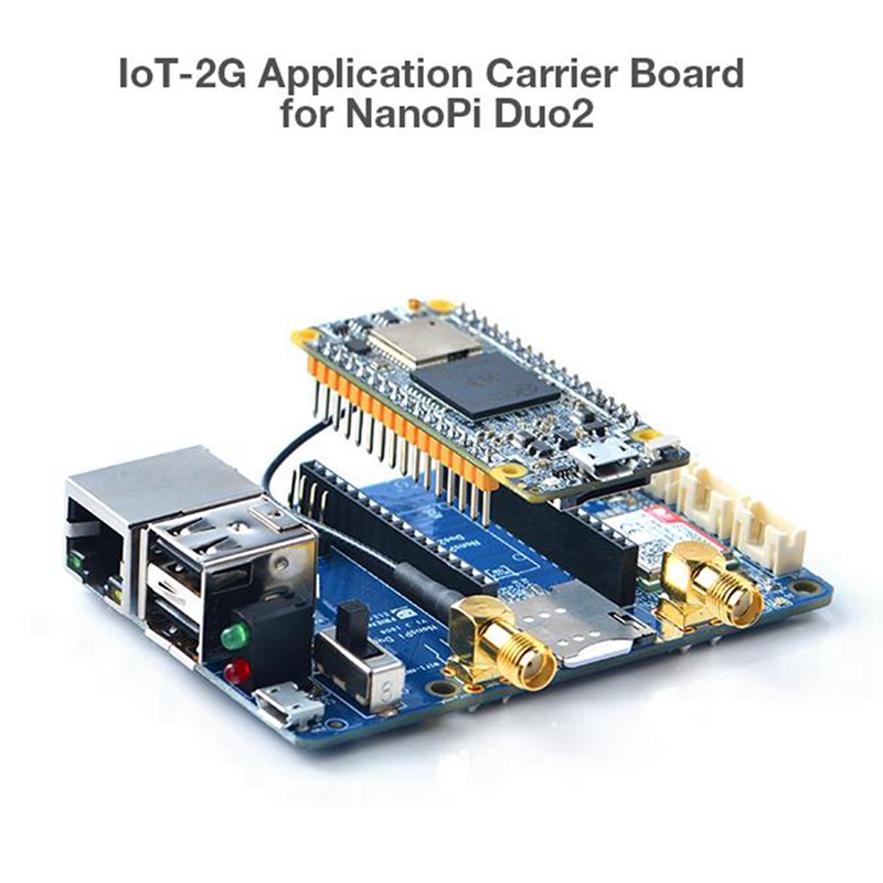 Nanopi DUO2 บอร์ดไมโครคอนโทรลเลอร์ บลูทูธ 512M DDR3 Allwinner H3 Cortex-A7 WiFi UbuntuCore IoT ...