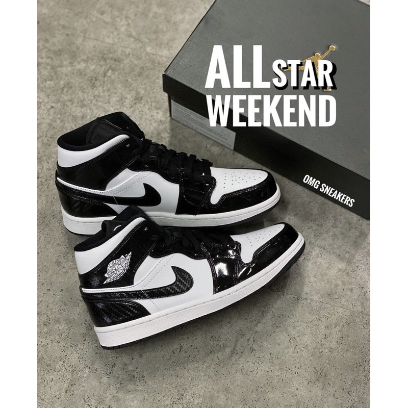 AIR JORDAN 1 MID ALL STAR WEEKEND (CARBON) - soleout_hypestreet - ThaiPick