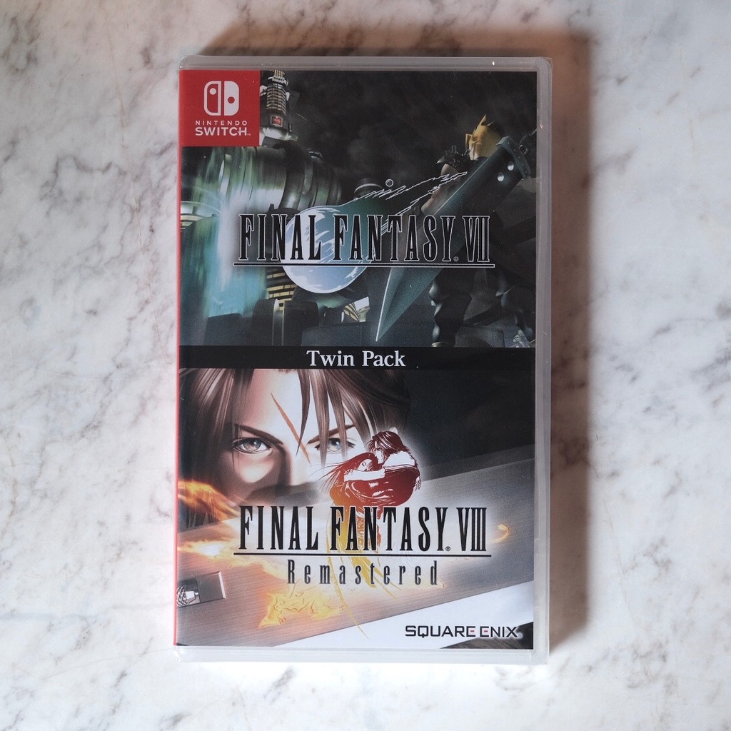 (( HIT )) แผ่นเกมส์ Nintendo Switch : Final Fantasy 7 & Final Fantasy 8 ...
