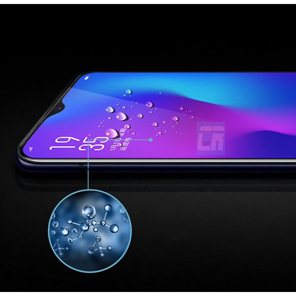 ฟิล์มกระจกแบบเต็มจอกันรอยหน้าจอสําหรับ OPPO Realme C35 C31 C30 Reno 5Z ...