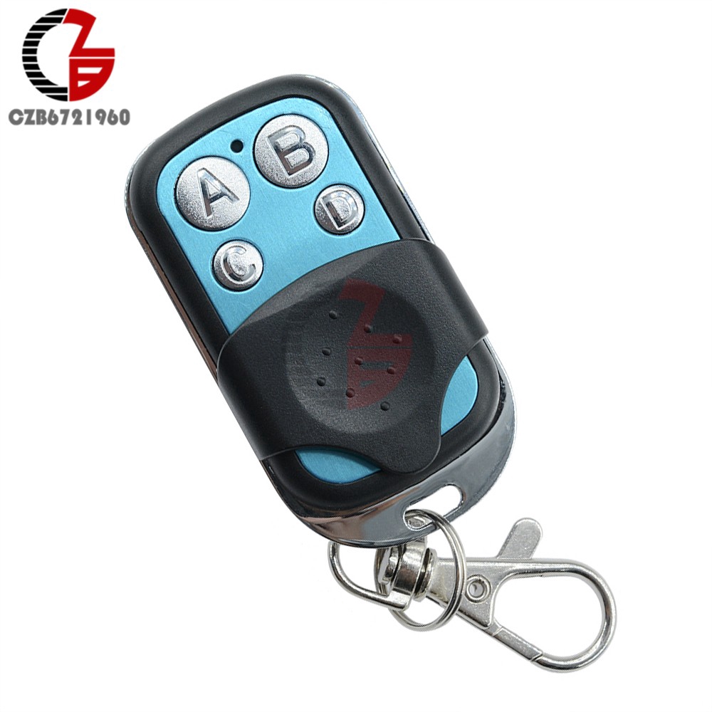 รีโมทคอนโทรล 433 MHZ 4 ปุ่ม RF 4 ปุ่ม RF 4CH Pro Electric Remote Key ...